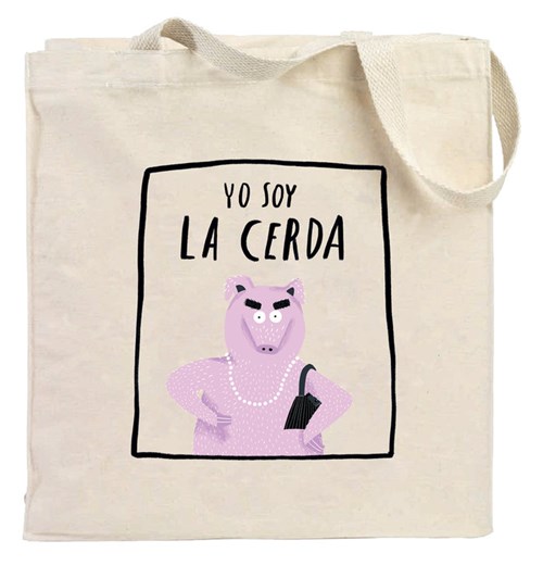 BOLSA 'YO SOY LA CERDA' - Livriz Sell - Distribuidor de Libros